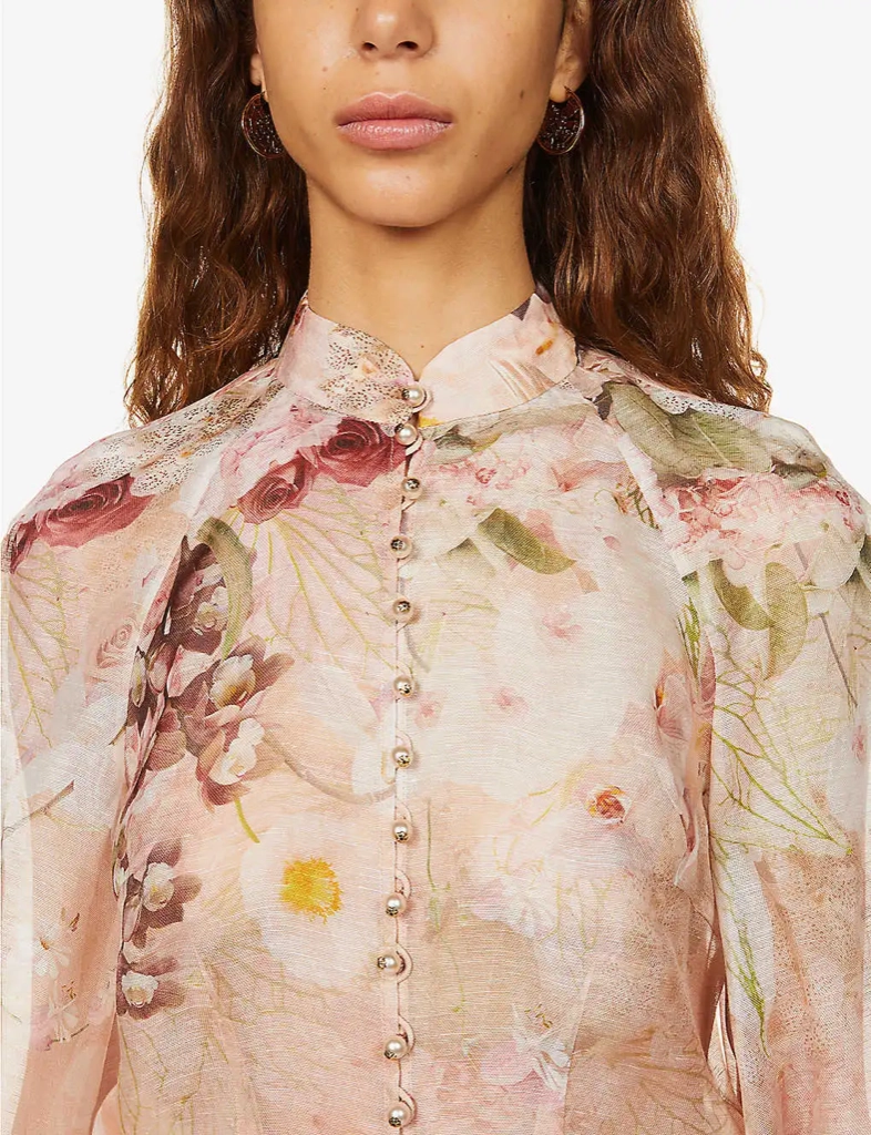 13 Floral Blouse Ideas To Make Your Wardrobe Pop - Womanology